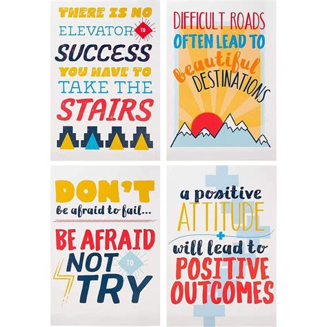 Positive Attitude Posters