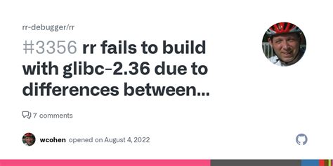 Rr Fails To Build With Glibc 236 Due To Differences Between And