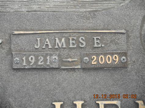 James Edward Hemann 1921 2009 Find A Grave Memorial