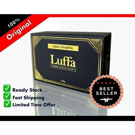 Sabun Luffa Original Luffa Soap Original Sebuku Penuh Siap Kotak