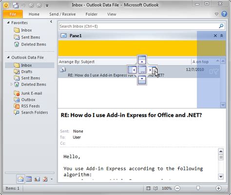 Advanced Ui For Outlook 2019 2010 Regions Office Task Panes