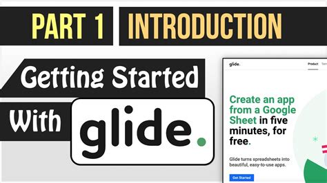 what kind of apps can you build with glide part 1 free course in