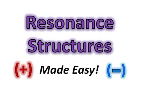 Finding Resonance Structures Made Easy Part Organic Chemistry Organic Chemistry