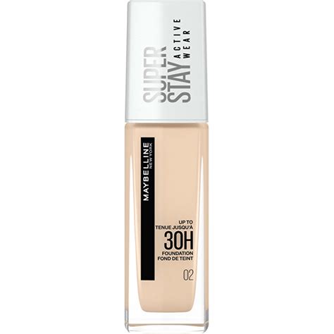 Maybelline New York Superstay Active Wear Fondöten 02 Naked Ivory Gratis
