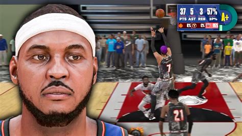I Made A Carmelo Build To Dominate The Rec Youtube