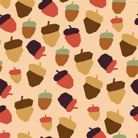 Abstract Colorful Acorn Pattern 11721303 Vector Art At Vecteezy