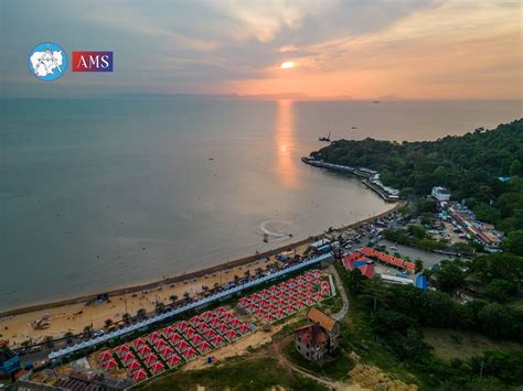 អបអរសាទរ ពិធីបុណ្យសមុទ្រលេីកទី១០ ជុំទី៣ 🌊🏝🇰🇭 Ams Central