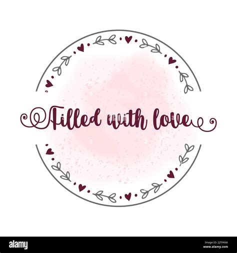 Thank You Packaging Round Sticker Stock Vector Image Art Alamy