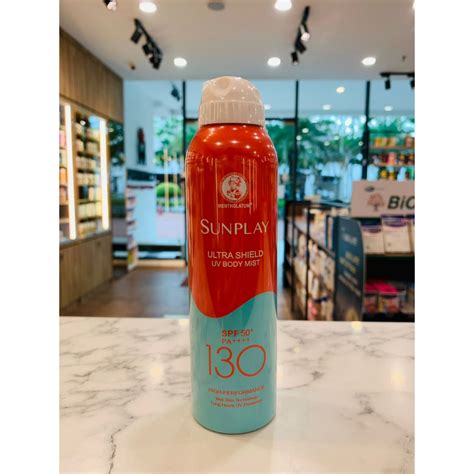 Preferred 】sunplay Spf 130 Uv Body Mist Spray 165ml Shopee Malaysia
