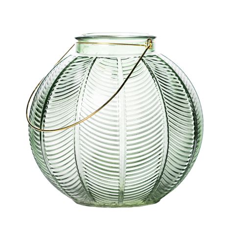 Lanterne Verre Verte Latelier Nectarine