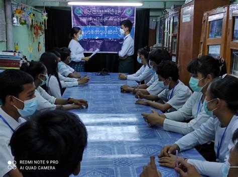 ဒဂုံမြို့နယ် ပြန် ဆက်ရုံး Community Centre တွင် မြန်မာစကားပုံဆက်ပြိုင်ပွဲနှင့်ဆု ပေးပွဲ ကျင်းပ