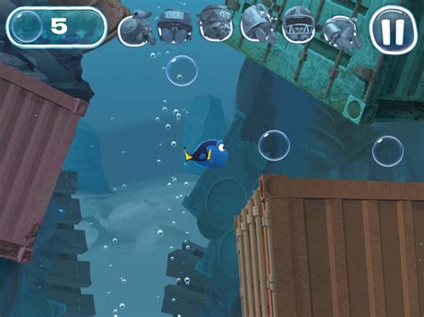 Review Finding Dory Just Keep Swimming App