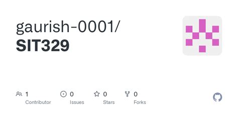 GitHub Gaurish 0001 SIT329