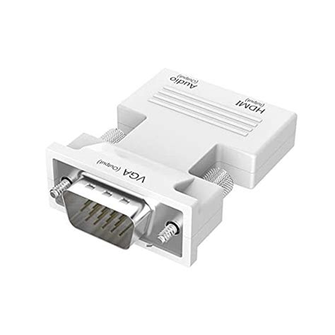 Hdmi To Vga Adapter Audio Output Cable Computer Set Top Box Converter