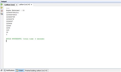 Java Membuat Piramida Angka Dengan While Wahid Blog