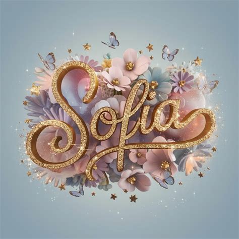 Nombre Sofia Cute Nombres Con Flores Crear Collage De Fotos Fotos