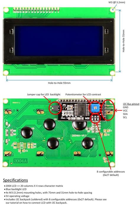 Lcd 5v Display Module Ptsolns