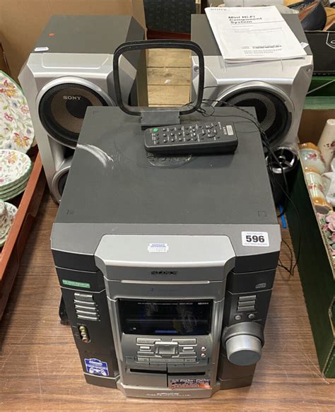 Sony Mini Hi Fi Component System Southgate Auction Rooms