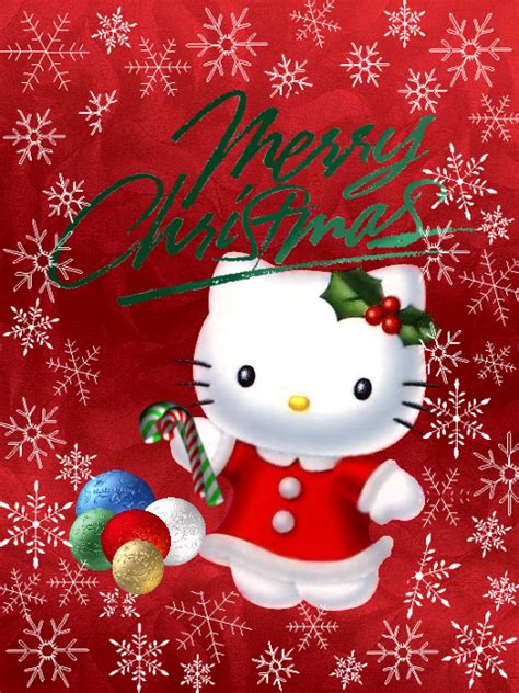 My Hello Kitty Christmas Card By Tnbrat On Deviantart