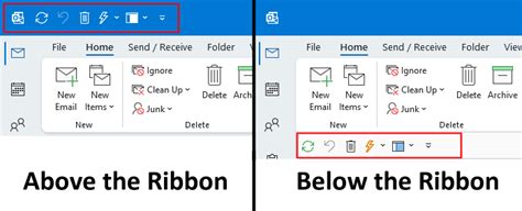 Learn How To Customise The Quick Access Toolbar In Outlook