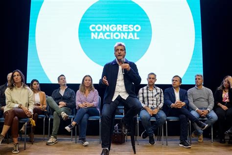 Reapareció Sergio Massa Y Pidió La Unidad En El Peronismo “nuestra