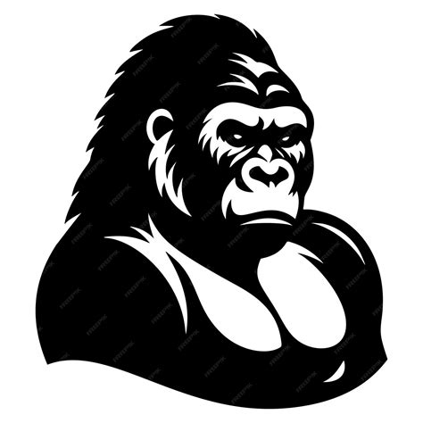 Premium Vector Gorilla Illustration
