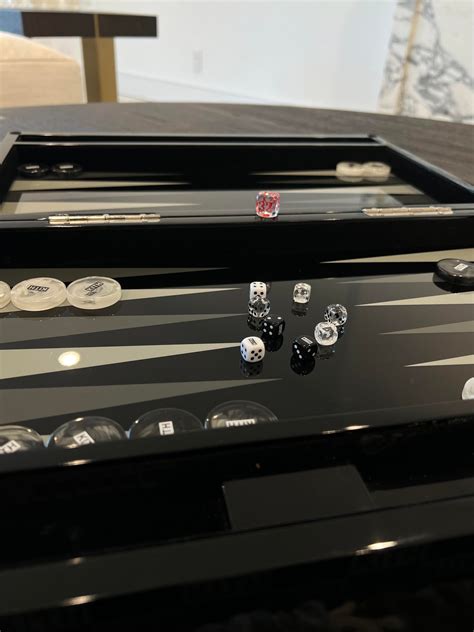 Testing Waters On My Og Glossy Kith Backgammon Set Everything Is Totally Brand New Only Opened