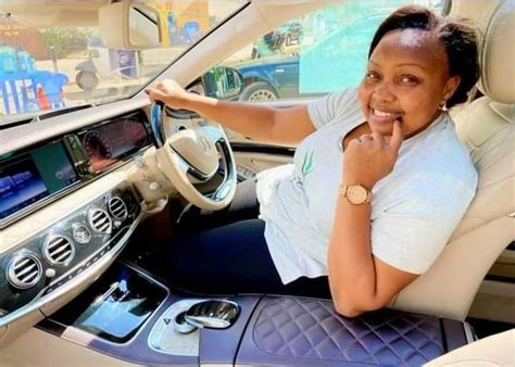 Photos Of Millicent Omangas Egg Shell Maybach Benz Wow Kenyans Youth Village Kenya