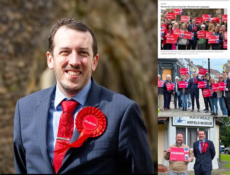 Dr Gareth Barrett Launches Labour Campaign In Brentwood Ongar And