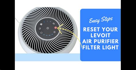 2025 Guide Reset Your Levoit Air Purifier Filter Light Easy Steps