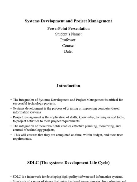 Sdlc Pdf Software Development Process Agile Software Development