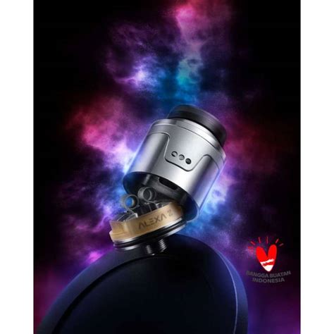 Jual Alexa Z Rda 24mm Dual Coil By Zaki Fakir Liquid X Alexa X Inhale Gunmetal Di Seller