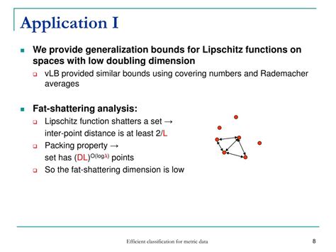 ppt efficient classification for metric data analysis powerpoint