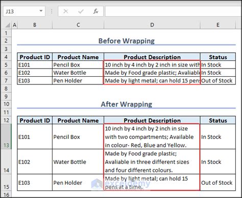 How To Wrap Text In Excel Cell 5 Easy Ways ExcelDemy