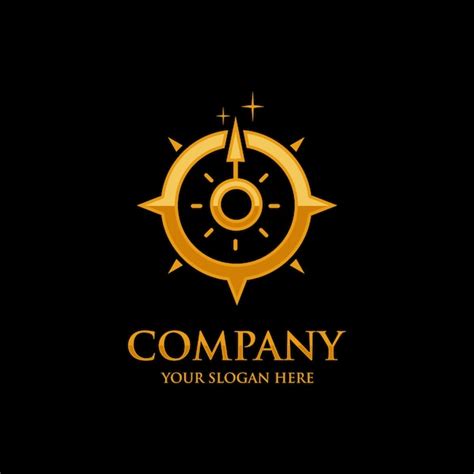 Premium Vector Compass Logo