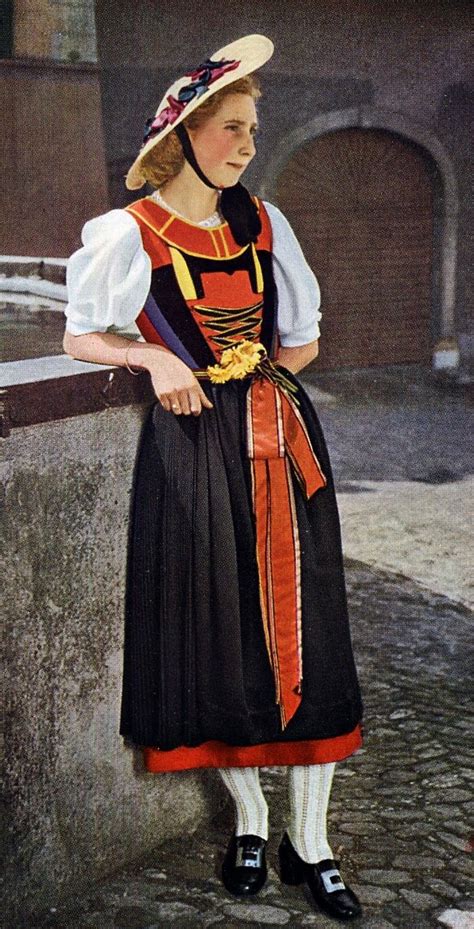 Switzerland Traditional Clothing For Women