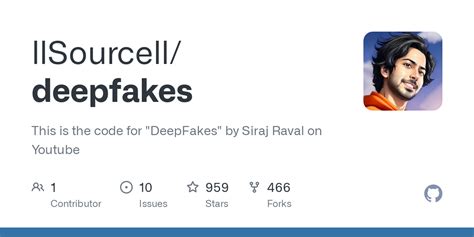 Github Llsourcell Deepfakes This Is The Code For Deepfakes By