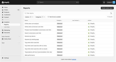 The Ultimate Guide To Shopify Reports Understanding Your Data Mipler