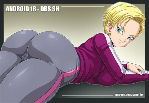 Android 18 Dragon Ball And 2 More Drawn By Sano Br Danbooru