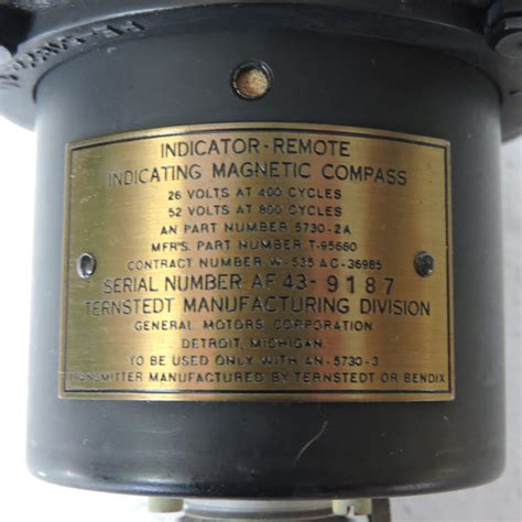 Compass Remote Indicating An 5730 2a Aeroantique