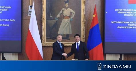 БНПУ ын Ерөнхийлөгч Анджей Дудатай албан ёсны хэлэлцээ хийлээ