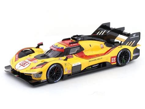 2025 Ferrari 499p 83 Winner 24h Le Mans 1 24 Bburago Licensed Diecast