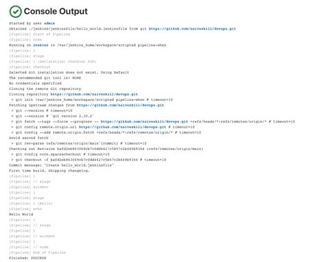 Jenkins Pipeline Example Hello World Complete Tutorial 2022 Naiveskill