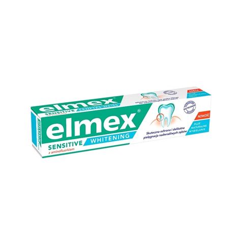 Elmex Sensitive Whitening Pasta Do Zębów 75 Ml Apteka Internetowa Puls