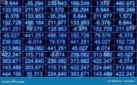 Video Background 2563 A Data Grid Of Streaming Numbers Stock Video Video Of Economy Nasdaq