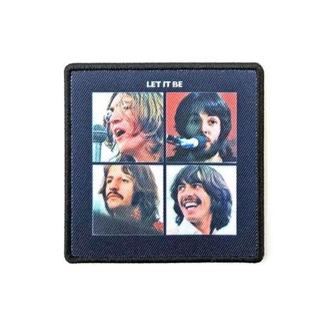 The Beatles パッチ／ワッペン ザ・ビートルズ Let It Be Album バンドtシャツの通販ショップ『tee Merch』