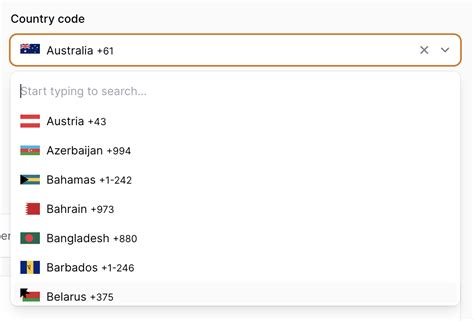 Github Tappnetwork Filament Country Code Field
