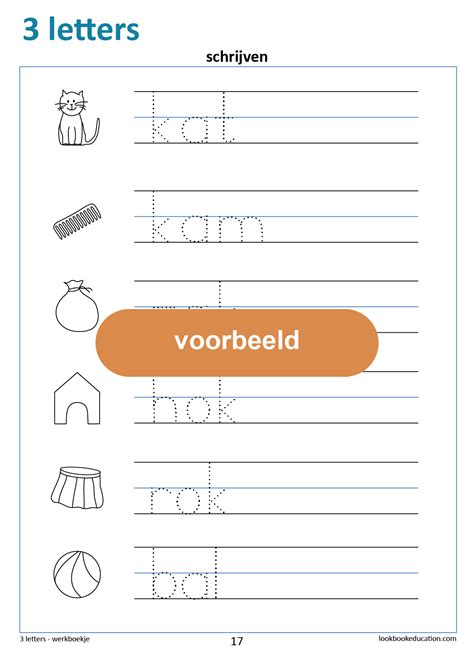 Letters Leren Schrijven Groep 2 Werkbladen