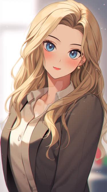 Blue Eyed Girl With Blonde Wav By Tbusraxq On Deviantart